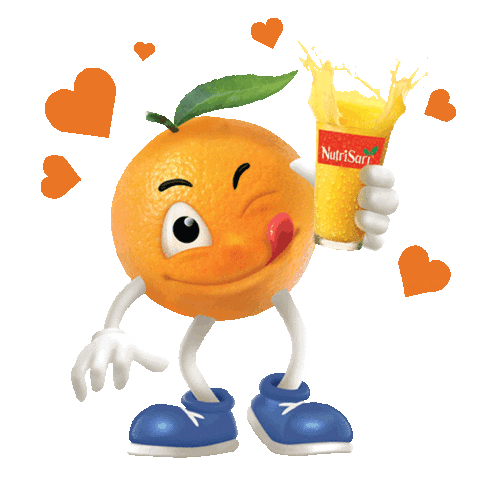 Orange Jeruk Sticker by NutriSari for iOS & Android | GIPHY