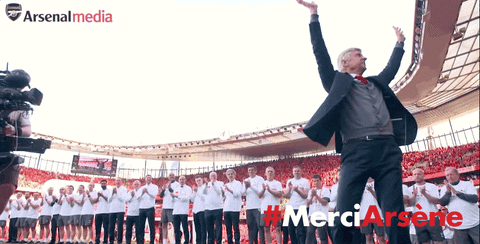 Arsene Wenger Football GIF by Arsenal - Find & Share on GIPHY