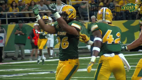 North Dakota State Football GIF by NDSU Athletics - Find & Share on GIPHY