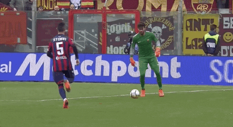 Alisson Becker Wow GIF by AS Roma - Find & Share on GIPHY