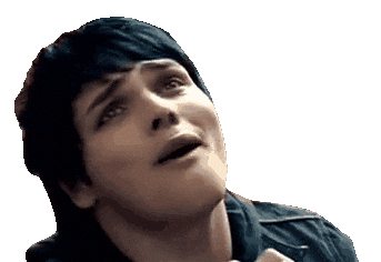 Gerard Way Blood Sticker by My Chemical Romance for iOS & Android | GIPHY