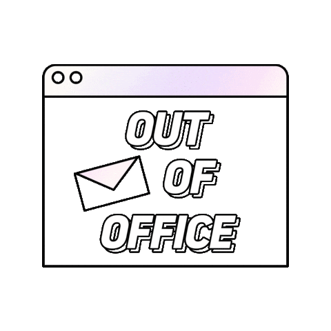 Out Of Office Sticker by Beauty Bay for iOS & Android | GIPHY