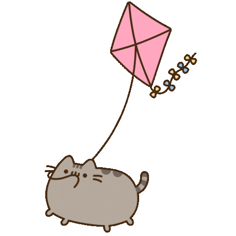 Cat Flying Sticker by Pusheen for iOS & Android | GIPHY