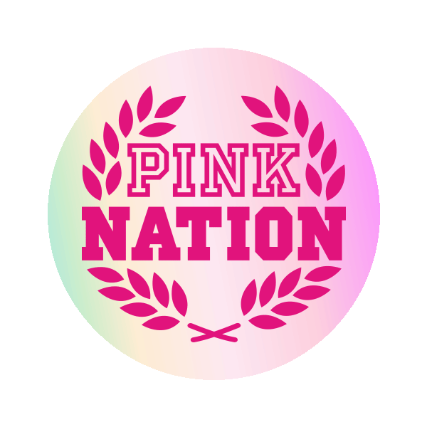 Vs Nation Sticker by Victoria's Secret PINK for iOS & Android | GIPHY