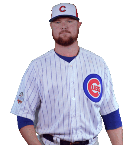 Chicago Cubs Jon Lester Stickers Sticker by MLB for iOS & Android | GIPHY