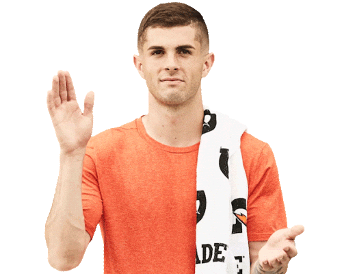 Happy Christian Pulisic Sticker by Gatorade for iOS & Android | GIPHY