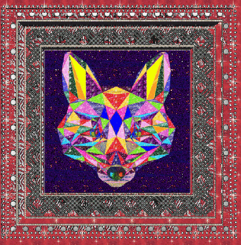 Fox polygonal faceted Art gif – my Gleitzeit Favorite Gifs