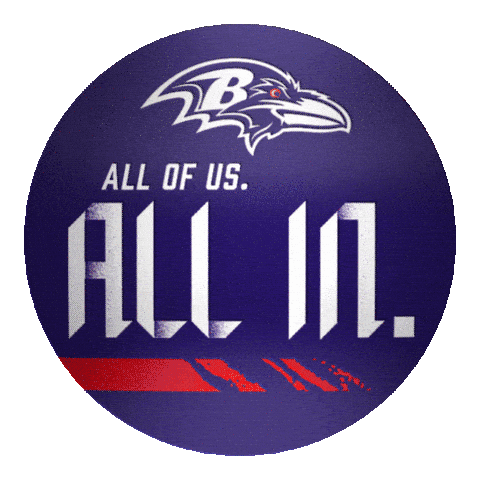 The Flock Nfl Sticker by Baltimore Ravens for iOS & Android | GIPHY