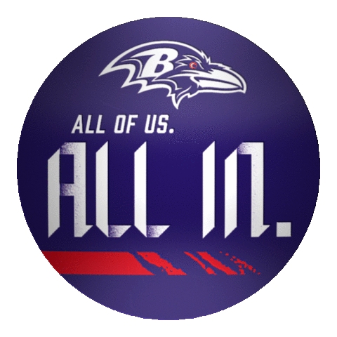 The Flock Nfl Sticker by Baltimore Ravens for iOS & Android | GIPHY