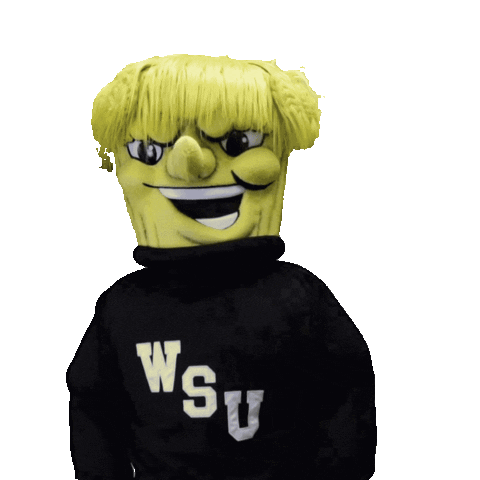 Wushock Sticker by Wichita State University for iOS & Android | GIPHY
