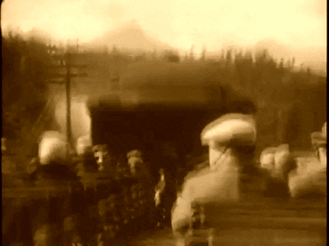 Animated Ghost Train