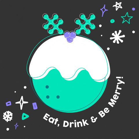 Merry Christmas Food GIF by TheSkillsNetwork - Find & Share on GIPHY
