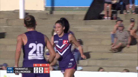 Afl Womens Foreverfreo GIF by Fremantle Dockers - Find & Share on GIPHY