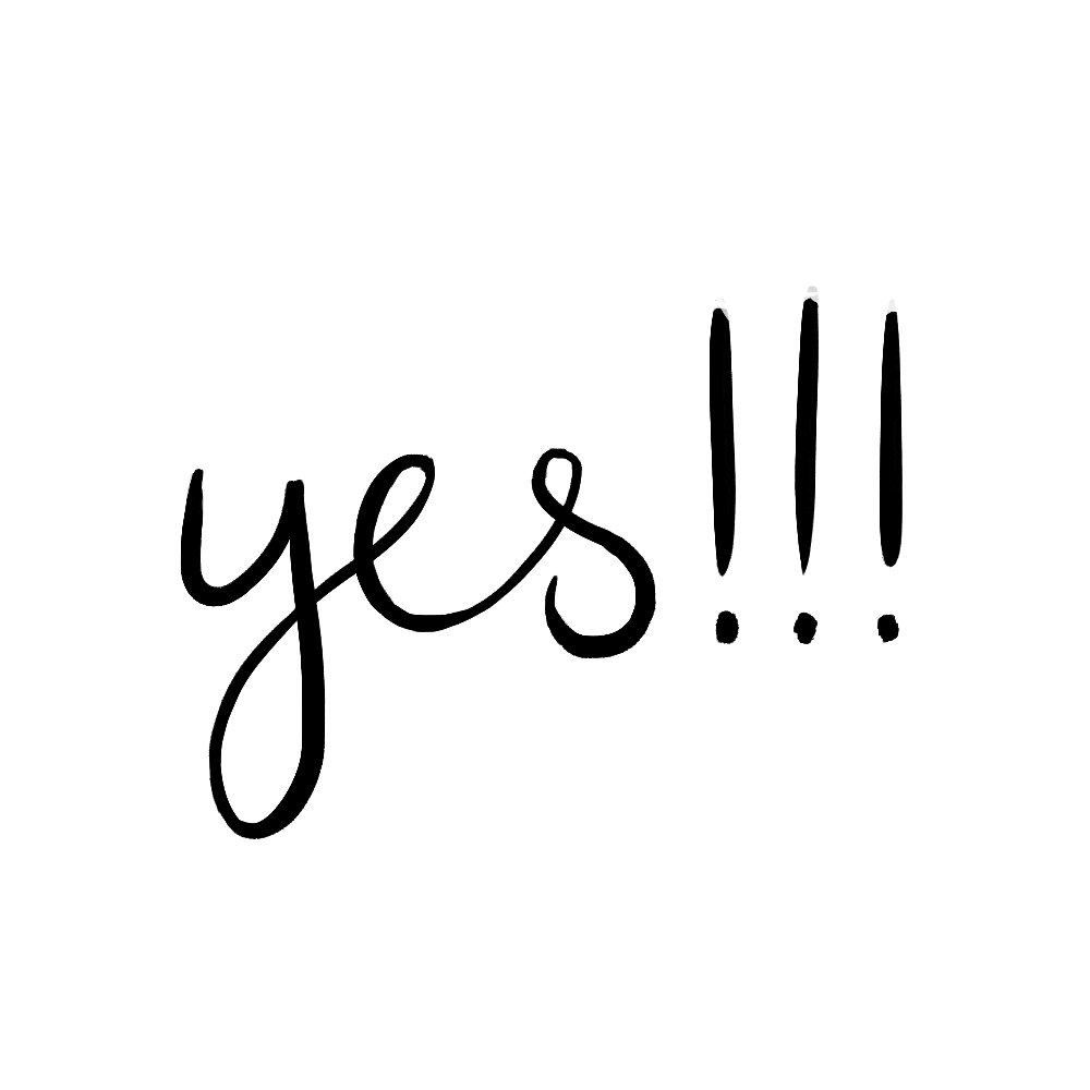 Yes Sticker by kate spade new york for iOS & Android | GIPHY