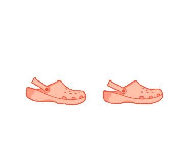 Walk Nom Sticker by Crocs Shoes for iOS & Android | GIPHY