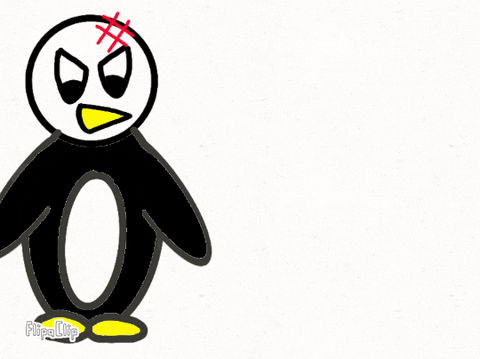 Angry Penguin GIF - Find & Share on GIPHY