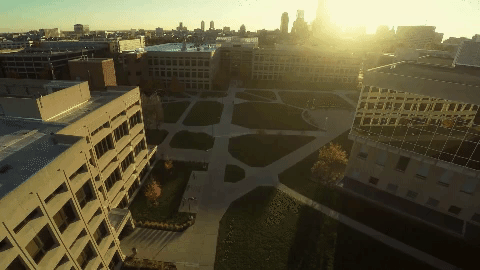 University Library Drone GIF by IUPUI - Find & Share on GIPHY