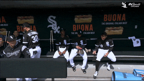 White Sox Dancing GIF by NBC Sports Chicago - Find & Share on GIPHY