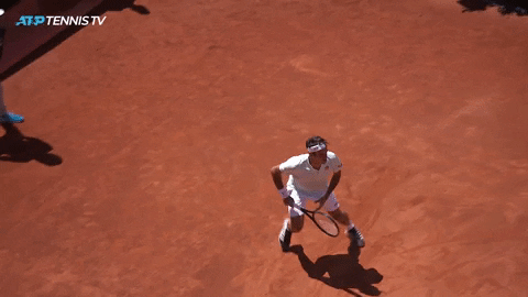 Winning Roger Federer GIF by Tennis TV - Find & Share on GIPHY