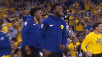 Celebrate Golden State Warriors GIF by NBA - Find & Share on GIPHY