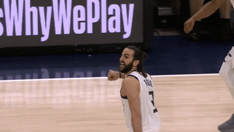 Ricky Rubio Yes GIF by Utah Jazz - Find & Share on GIPHY