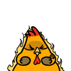 Angry Chicken Sticker by PUBG MOBILE for iOS & Android | GIPHY