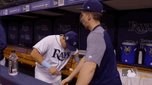 Tampa Bay Rays Dancing GIF by MLB - Find & Share on GIPHY