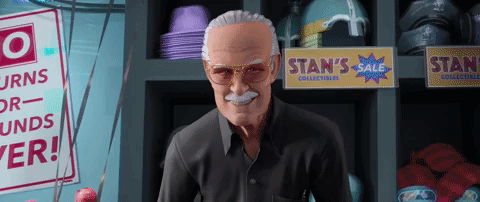 Stan Lee GIF by Spider-Man: Into The Spider-Verse - Find & Share on GIPHY