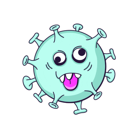 Toxic Waste Virus Sticker for iOS & Android | GIPHY
