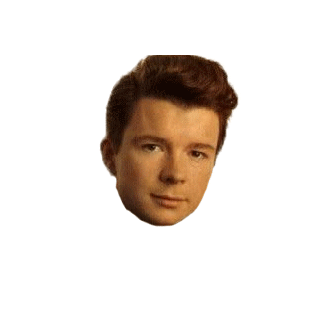 Rick Astley Head Gif Rick Astley Head Spin Uppt Ck Och Dela Giffar | My ...