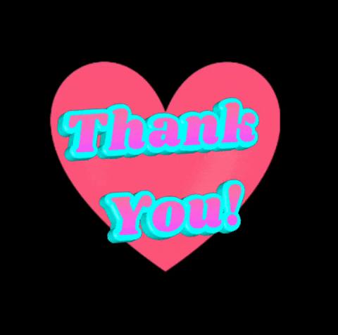 Heart Thank You GIF - Find & Share on GIPHY