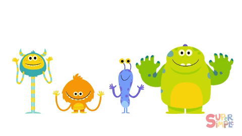 Monsters Open Shut Them GIF by Super Simple - Find & Share on GIPHY