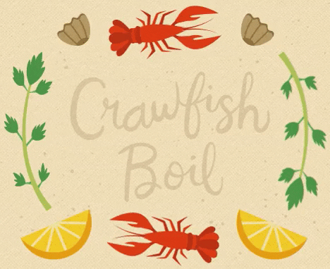 Crawfish Boil Summer GIF by evite - Find & Share on GIPHY