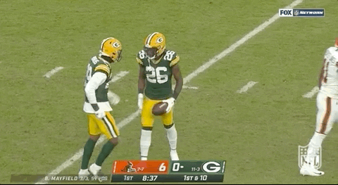Green Bay Packers Football GIF by NFL - Find & Share on GIPHY