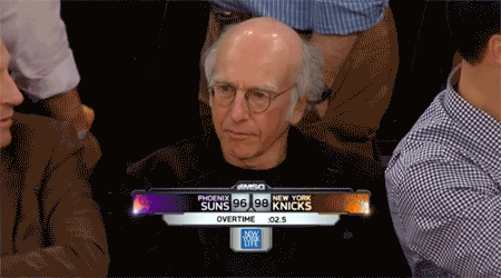 Larry David Yawn Gif