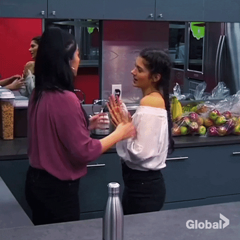 Big Brother Hug GIF by Global TV - Find & Share on GIPHY