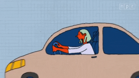 Road Rage Cars GIF by Marcie LaCerte - Find & Share on GIPHY