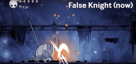 Orange Blood Splatters: Addendum (GIFs) ft. False Knight : r/HollowKnight