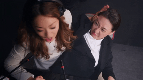 Push Away Girl Fight GIF by Bailingguo News - Find & Share on GIPHY