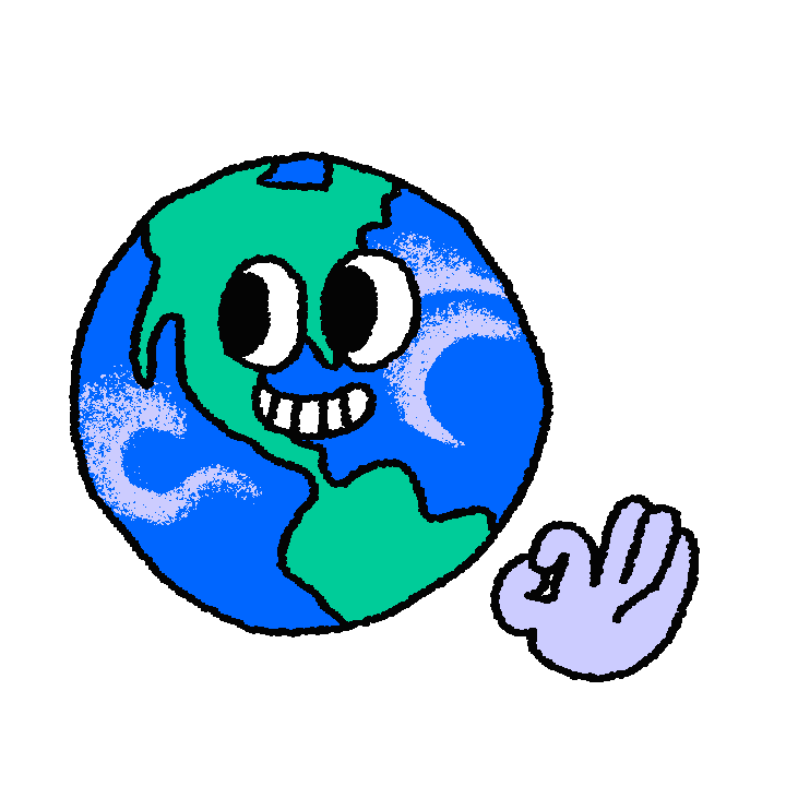 Earth Day Sticker by Alabaster Pizzo for iOS & Android | GIPHY