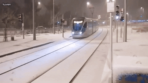 Snow Train GIF by Jerusalem - Find & Share on GIPHY
