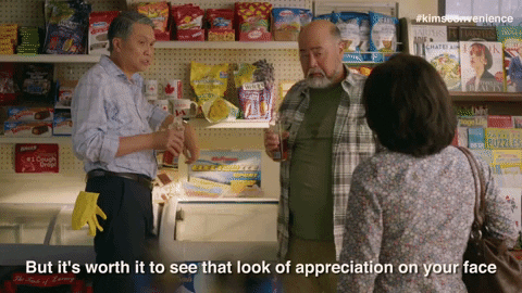 Appreciate Worth It GIF by Kim's Convenience - Find & Share on GIPHY
