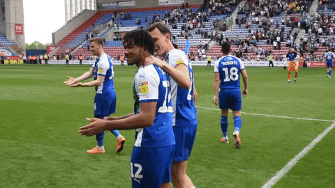 Reece James Clapping GIF by Wigan Athletic - Find & Share on GIPHY