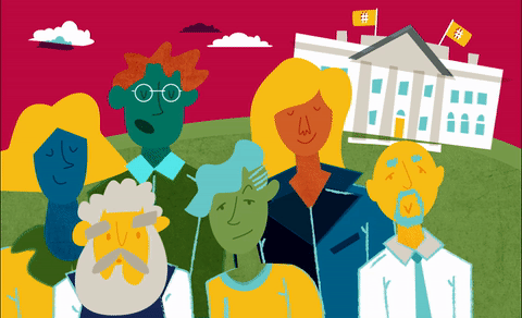 White House Politics GIF by Washington University in St. Louis - Find ...