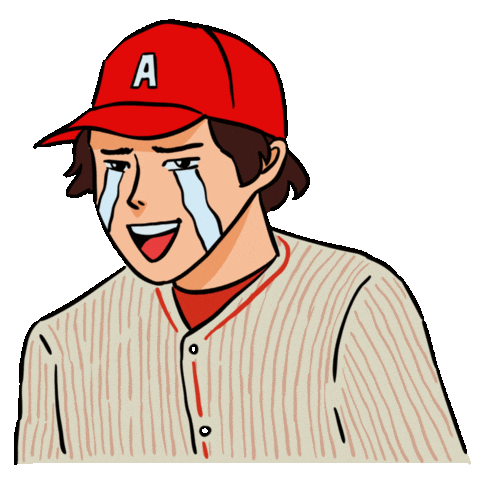Baseball Strike Out Sticker by Percolate Galactic for iOS & Android | GIPHY