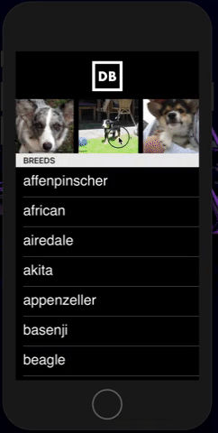 GitHub - gdelarosa/DogBreeds: Using a Dog API to list breeds on a tableview