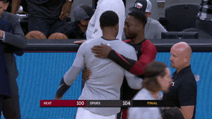 Miami Heat Hug GIF by NBA - Find & Share on GIPHY