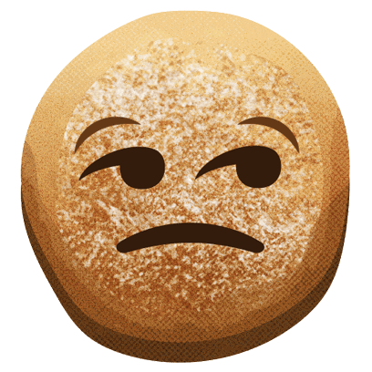 Emoji Cookie Sticker by Tiff's Treats for iOS & Android | GIPHY