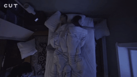 Tired Wake Up GIF by Cut - Find & Share on GIPHY