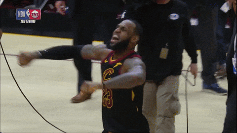 Winning Lebron James GIF by NBA - Find & Share on GIPHY